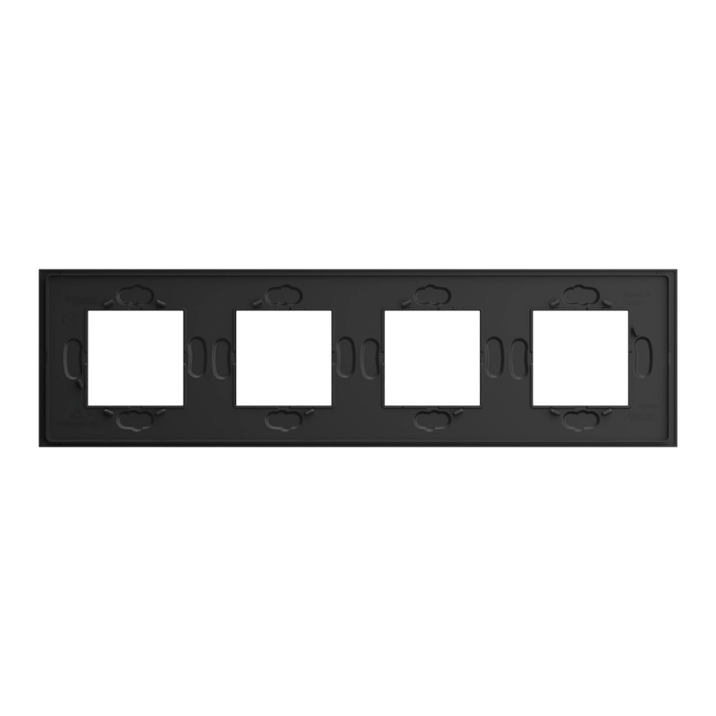 Рамка 4x 2M Unica Deco, камък - SCHNEIDER ELECTRIC New Unica NU600877 ...